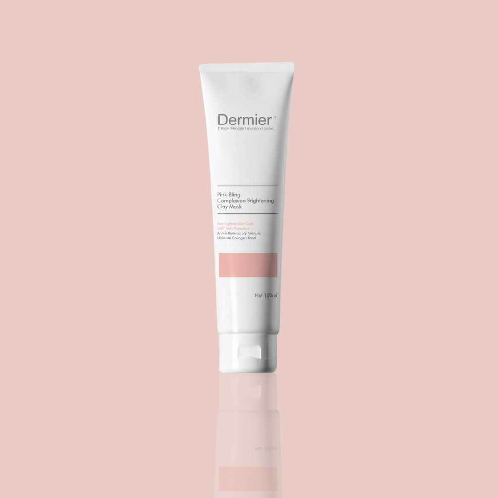 DERMIER Pink Bling Complexion Brightening Clay Mask|粉紅救兵美肌泥膜